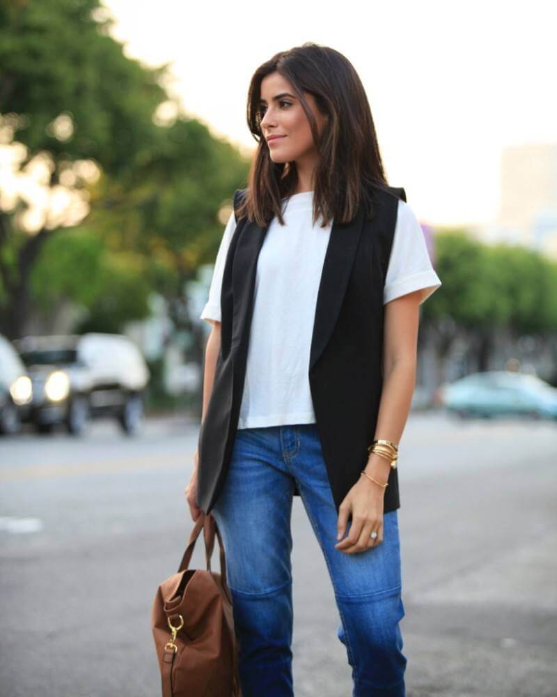 How To Wear A Vest With Jeans at Frank Keith blog