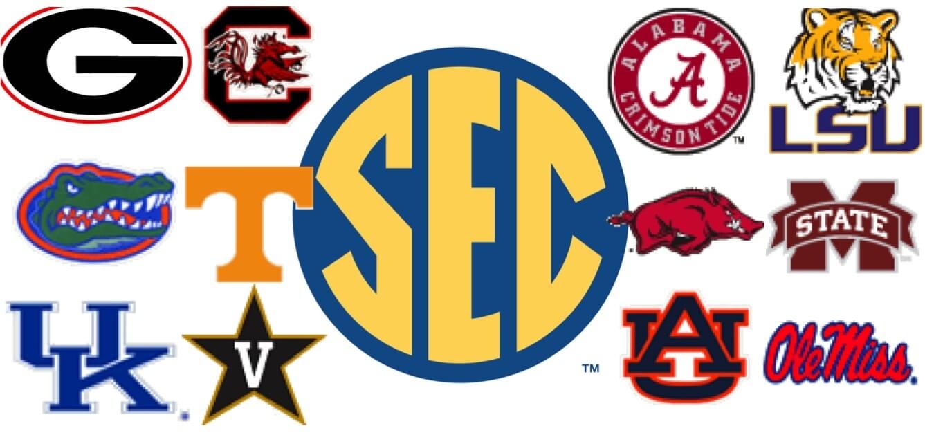 Sec Football Teams Logo