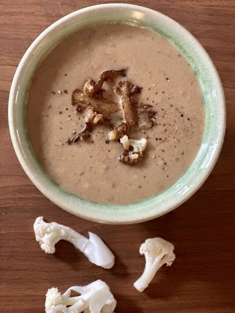 A Roasted Cauliflower Soup That Will Change Your Life | StyleBlueprint