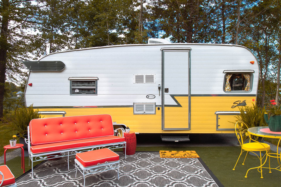 12 Luxe Campgrounds — No Tent Required! | StyleBlueprint