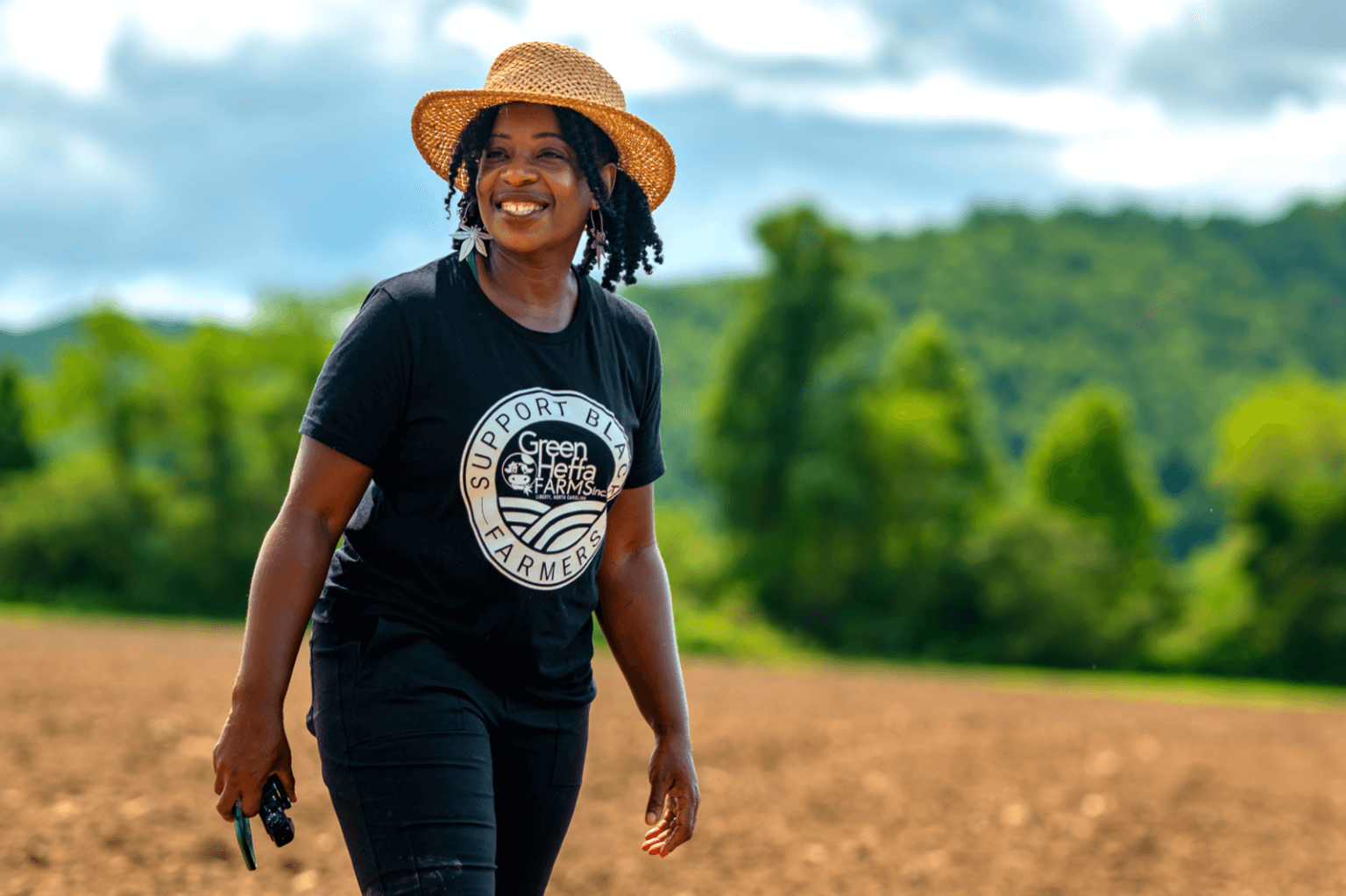 Meet "Farmer Cee" of North Carolina's Green Heffa Farms | StyleBlueprint