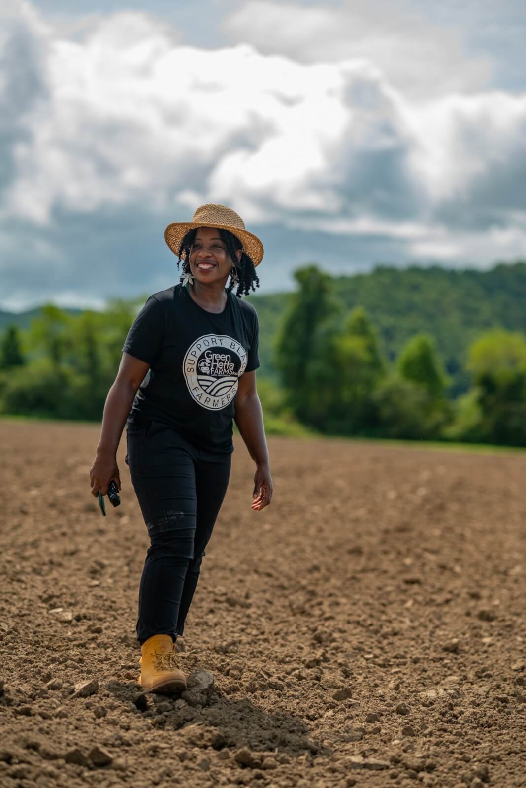 Meet "Farmer Cee" of North Carolina's Green Heffa Farms | StyleBlueprint