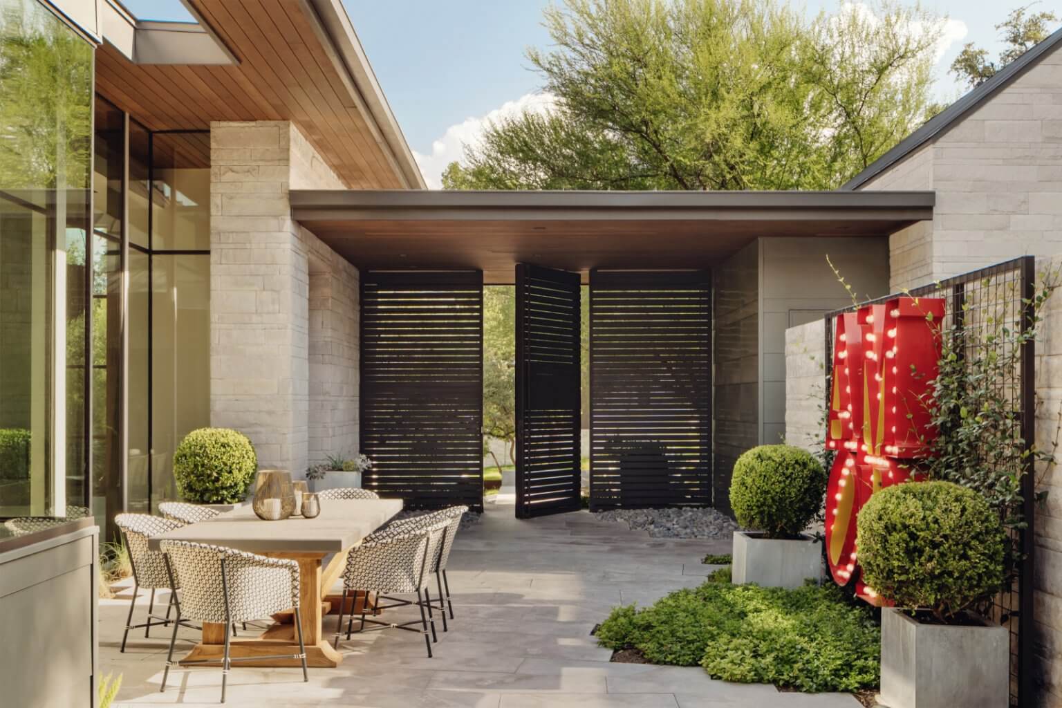 An Artsy Austin Remodel with Spectacular Views