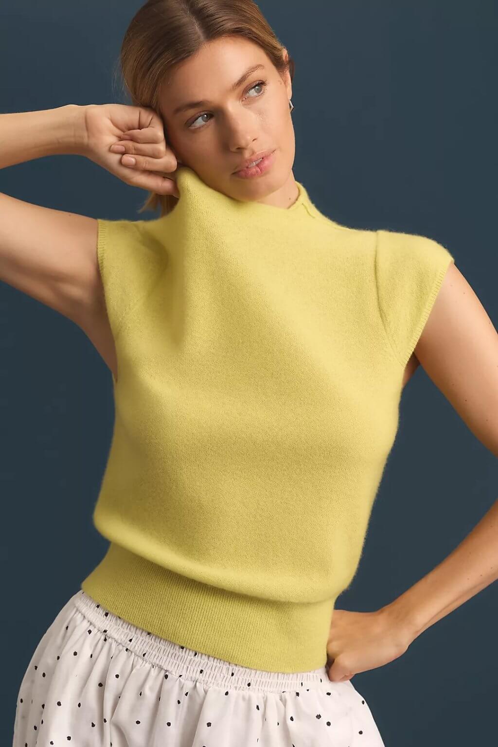 The "It" Fall Sweater Trend for 2024: Short Sleeve Sweaters!