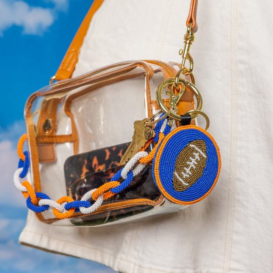 Bag Charms to Complete Your Game Day Look | StyleBlueprint