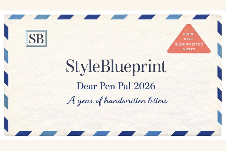 Dear Pen Pal: A Year of Handwritten Letters | StyleBlueprint