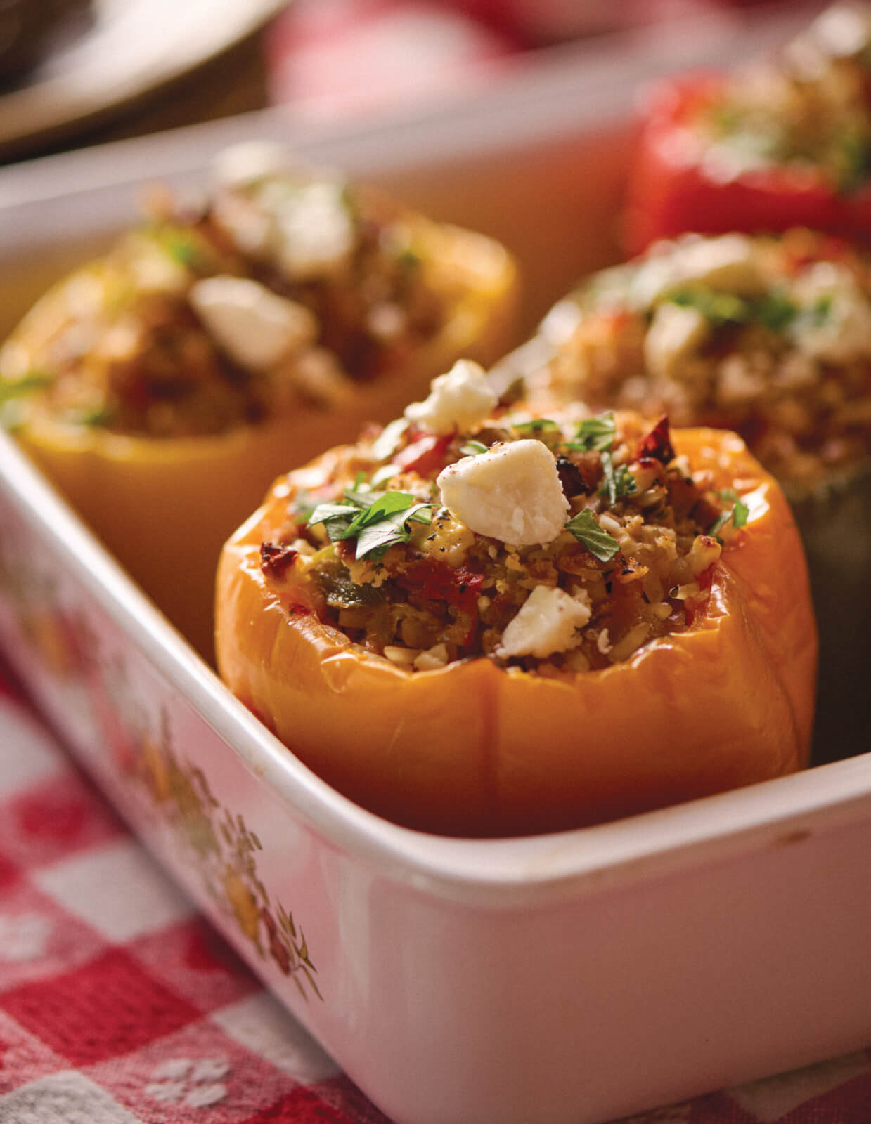 RECIPE: Keep Yo' Man Stuffed Peppers | StyleBlueprint